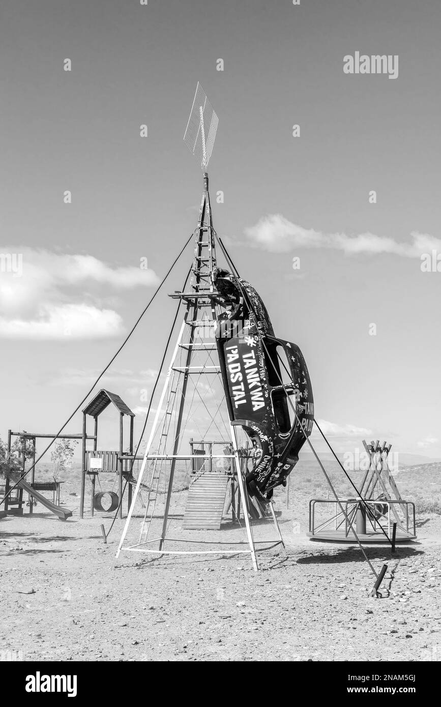 Tankwa, South Africa - Sep 4, 2022: A playground at Tankwa Road Stall ...