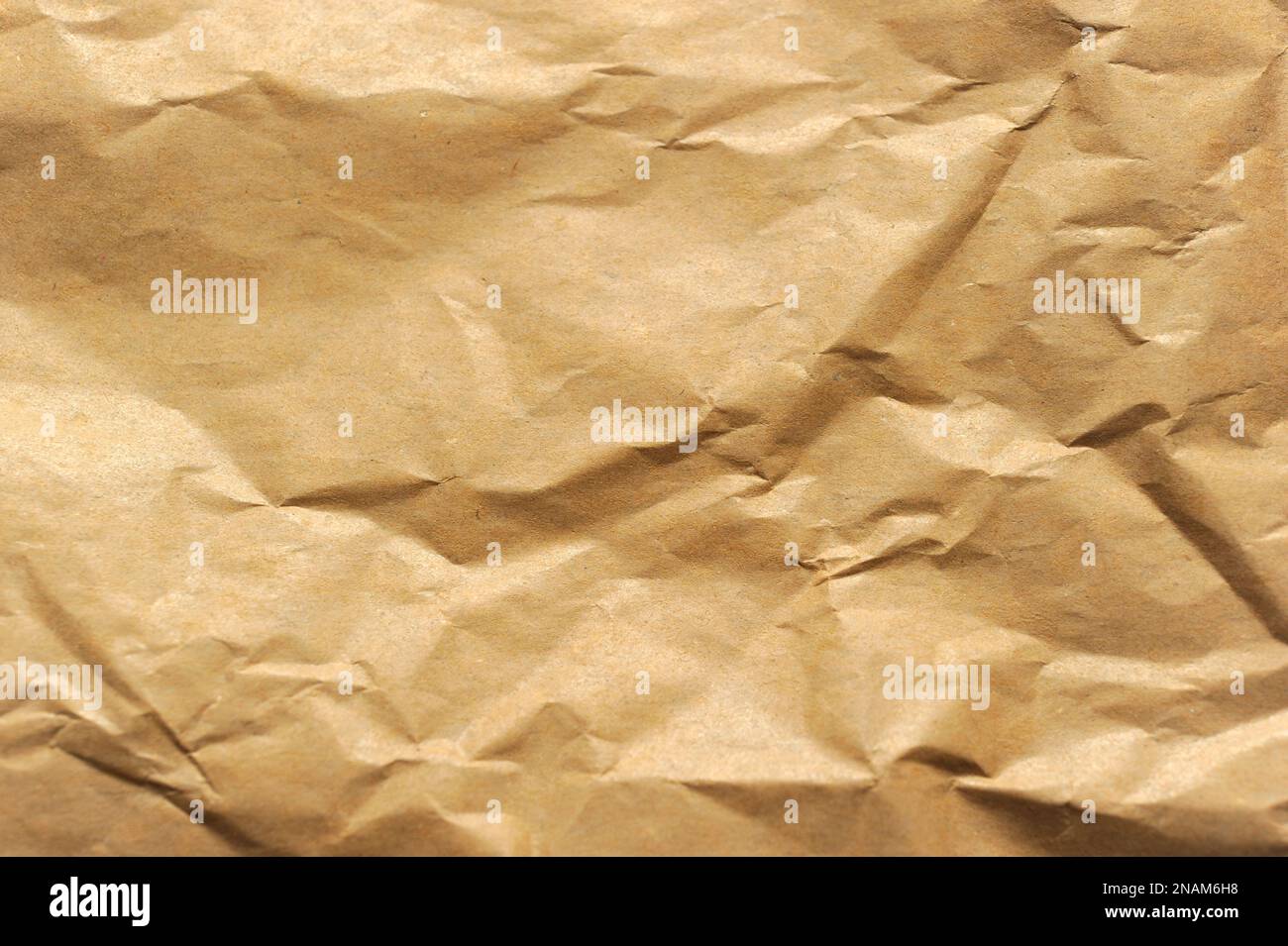 crumpled brown paper background Stock Photo - Alamy