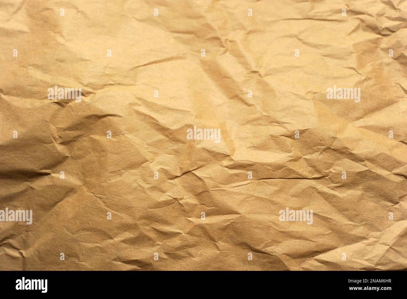 crumpled brown paper background Stock Photo - Alamy