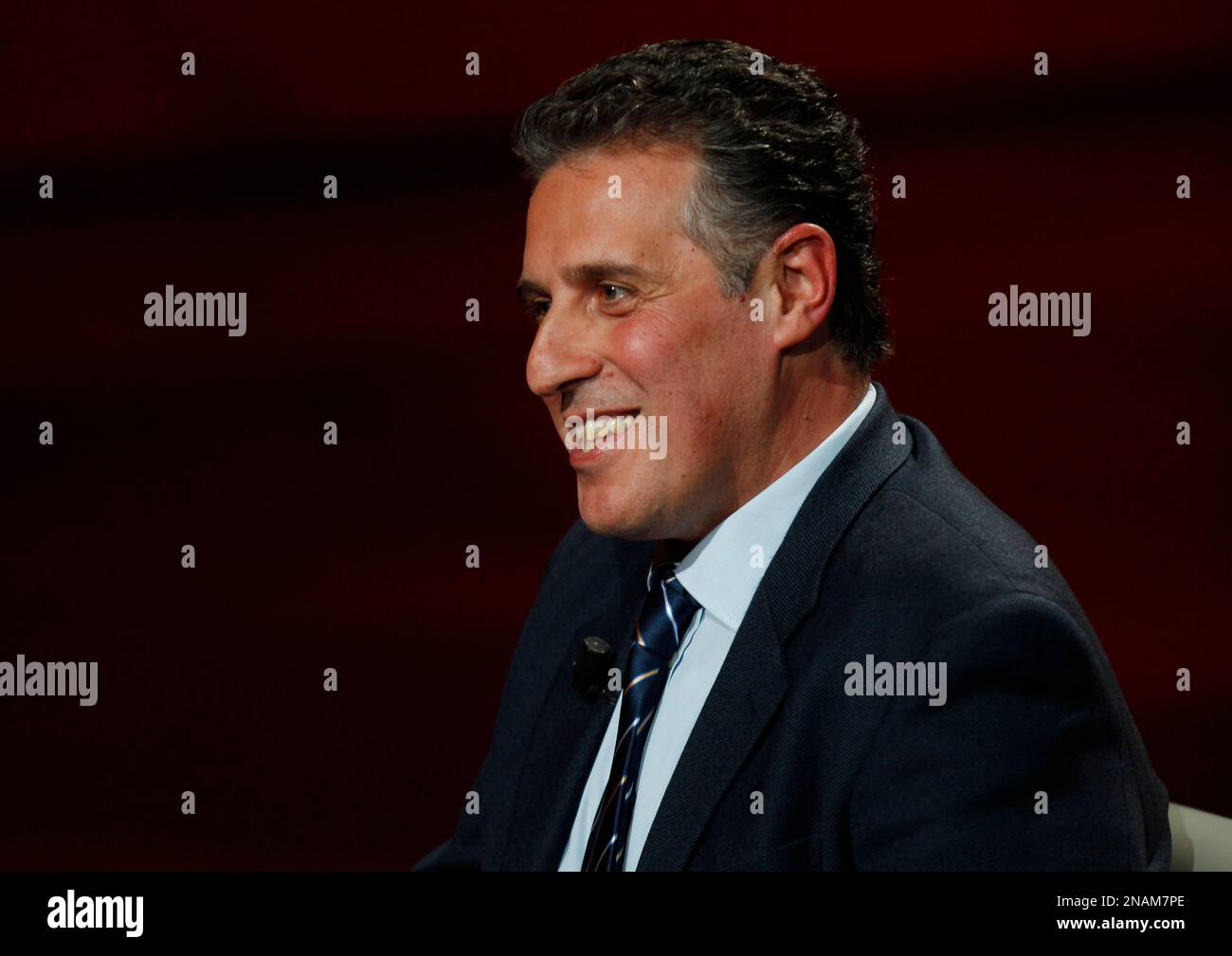 Italian anti-mafia magistrate Nino Di Matteo attends the taping of the ...