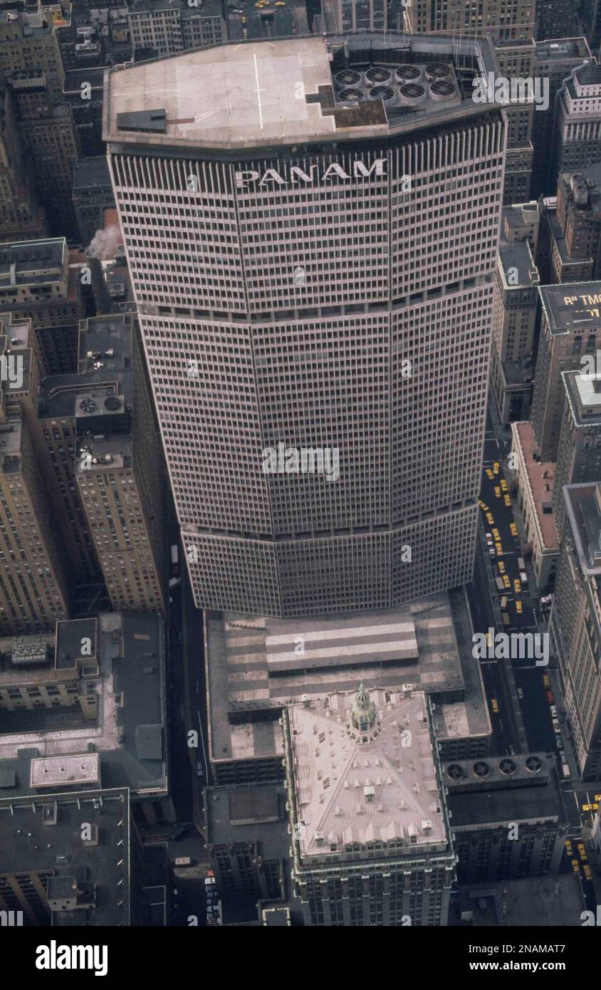 The Pan Am building in mid-Manhattan, New York City, is shown, April ...