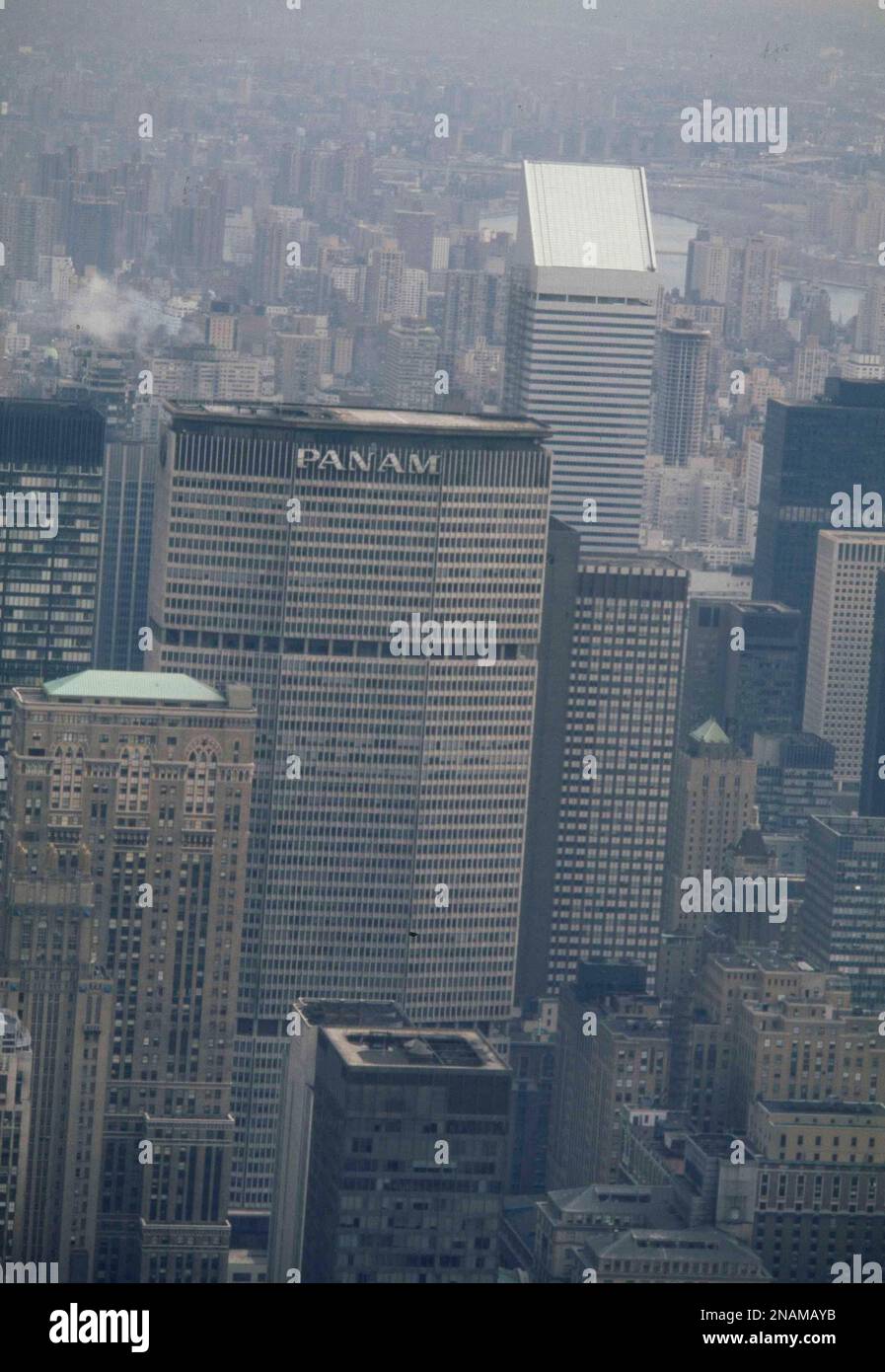 The Pan Am building in mid-Manhattan, New York City, is shown, April ...
