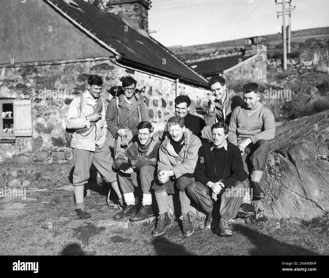 Members of the first British Mount Everest Expedition since 1938 tried ...