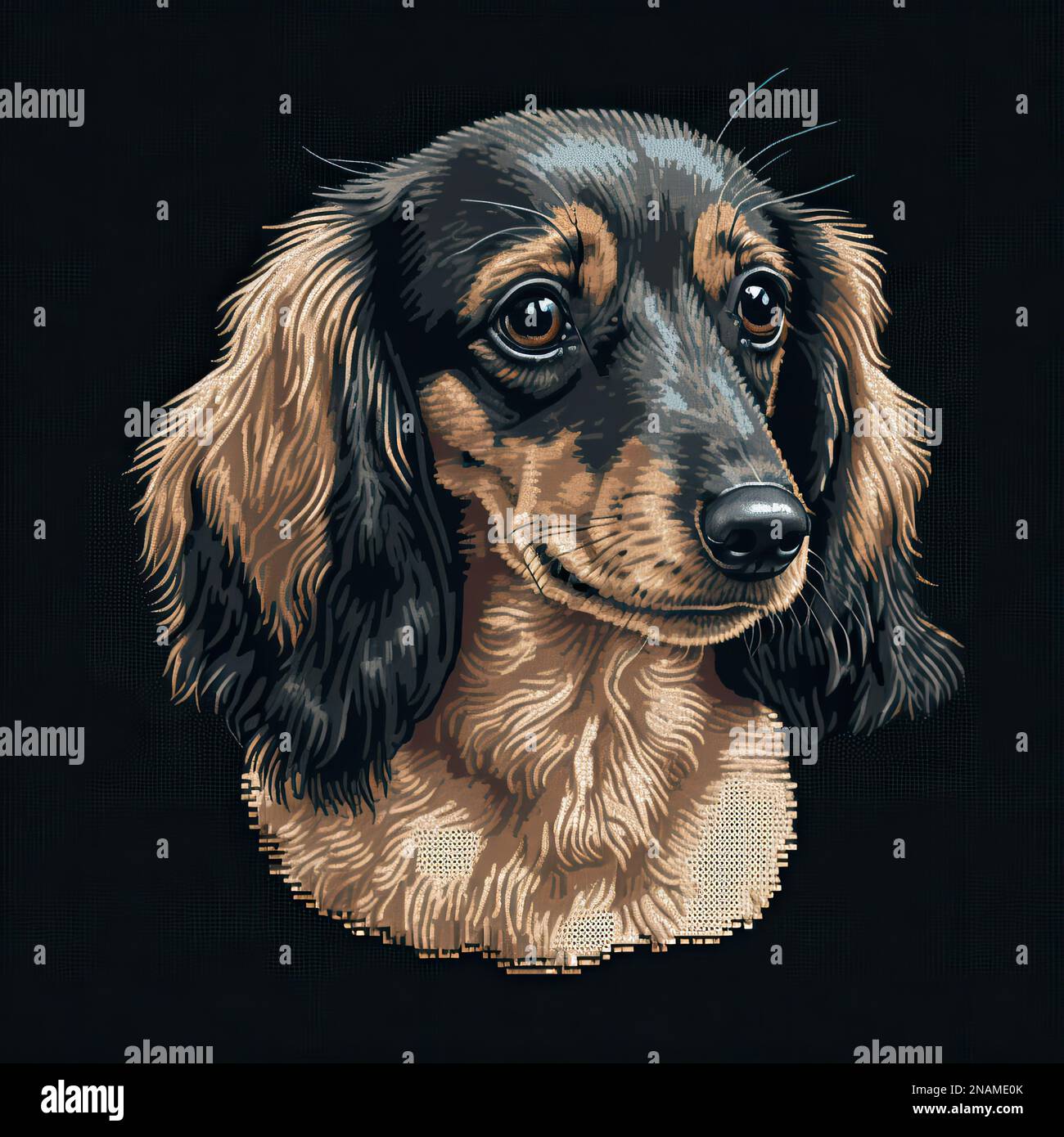 Dog pixels hi-res stock photography and images - Alamy