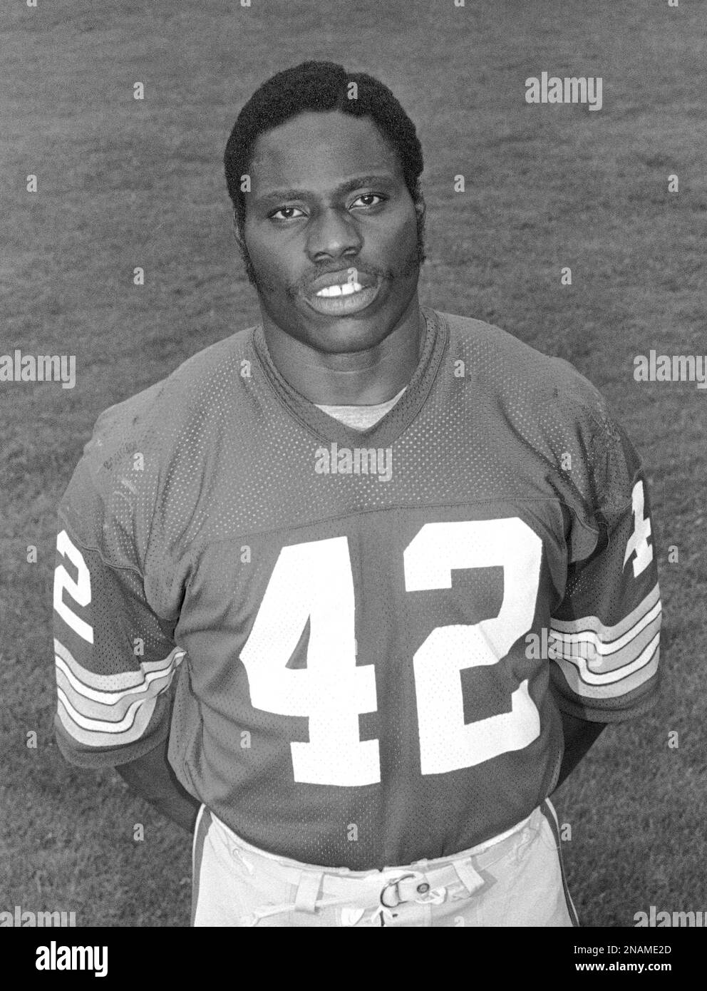John Brockington of Green Bay Packers is shown in July 1977. (AP Photo ...