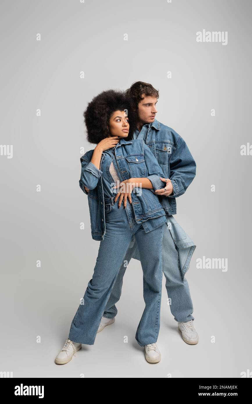 Couple studio shoot stand hi-res stock photography and images - Alamy