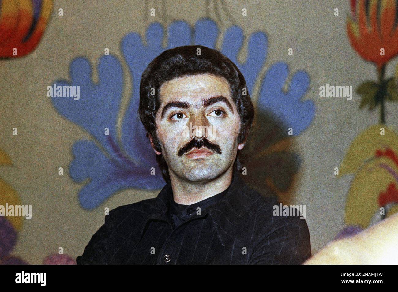 Portrait of Franco-Spanish couturier Paco Rabanne, who used waxworks ...