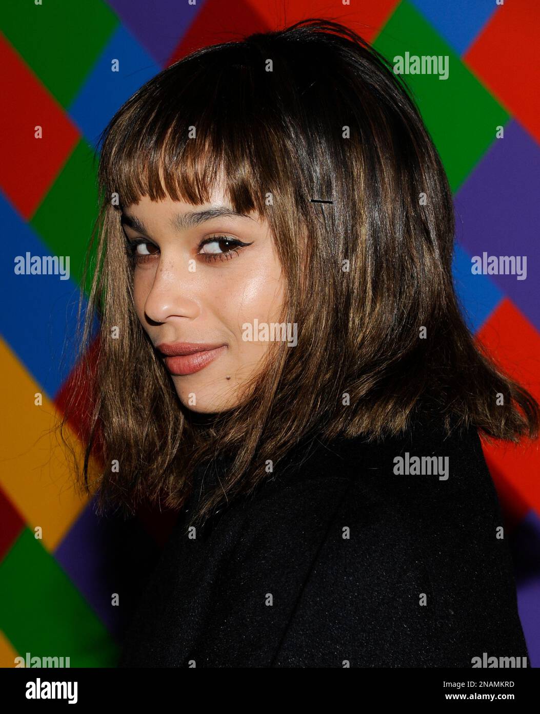 Actress Zoe Kravitz attends a special screening of "Albert Nobbs ...