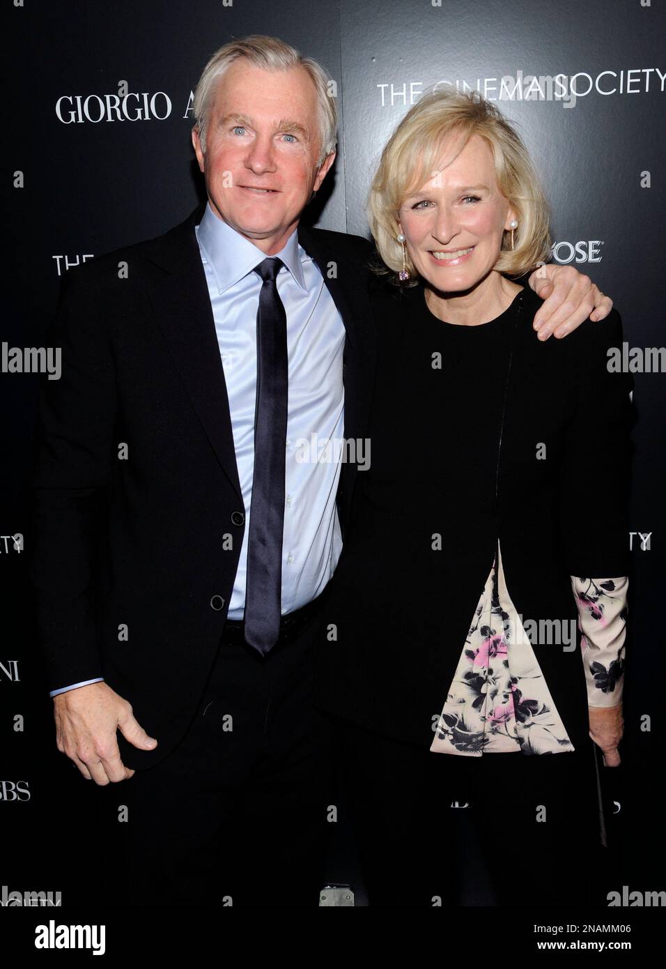 Actress Glenn Close and husband David Shaw attend a special screening ...