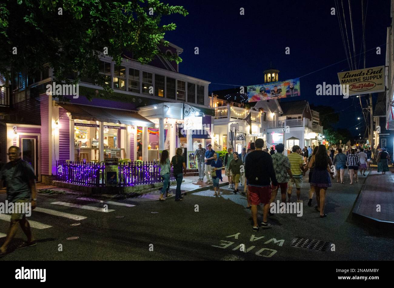 One Way. Purple Feather Cafe & Treatery. Commercial Street ...