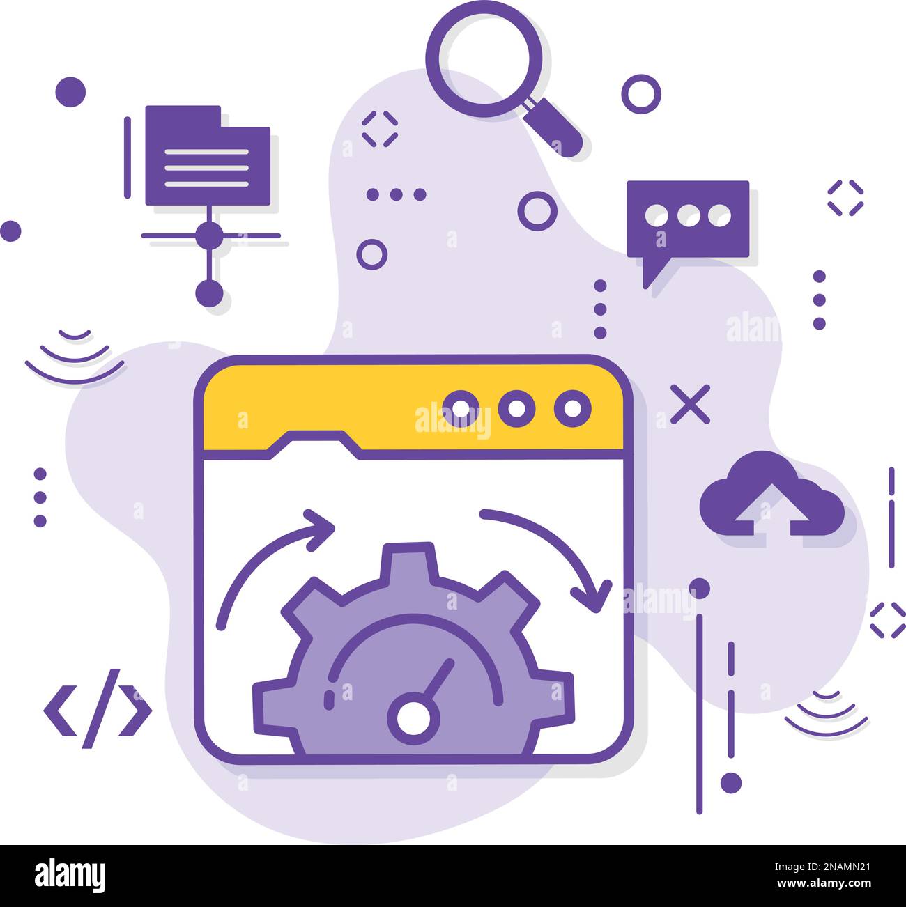 Engine analyzer Stock Vector Images - Alamy