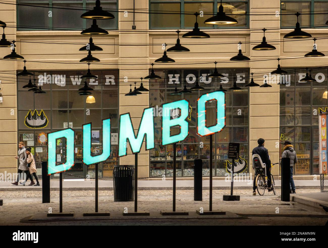 Power House Books building in DUMBO Brooklyn New York City Stock Photo ...