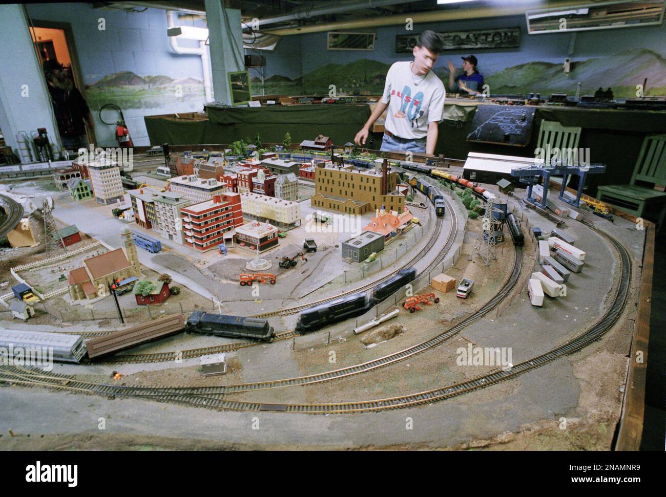 Gowanda-Buffalo Model Railroad Club member Ben Wasielewski brings ...