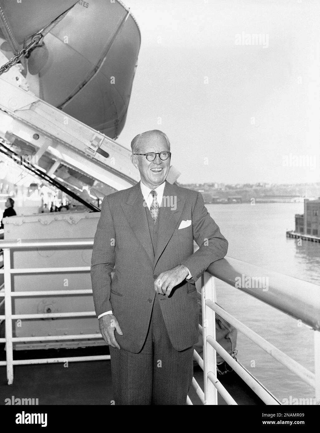 Joseph P. Kennedy, former Ambassador to the Court of St. James, is ...