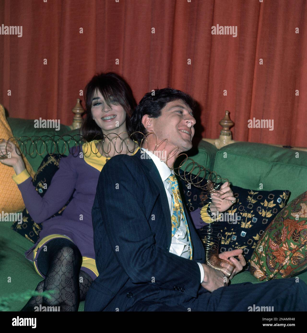 Eugene Paul Getty, son of American oil millionaire Jean Paul Getty, is ...