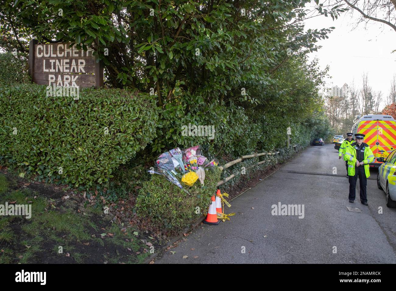 Linear park culcheth hi-res stock photography and images - Alamy