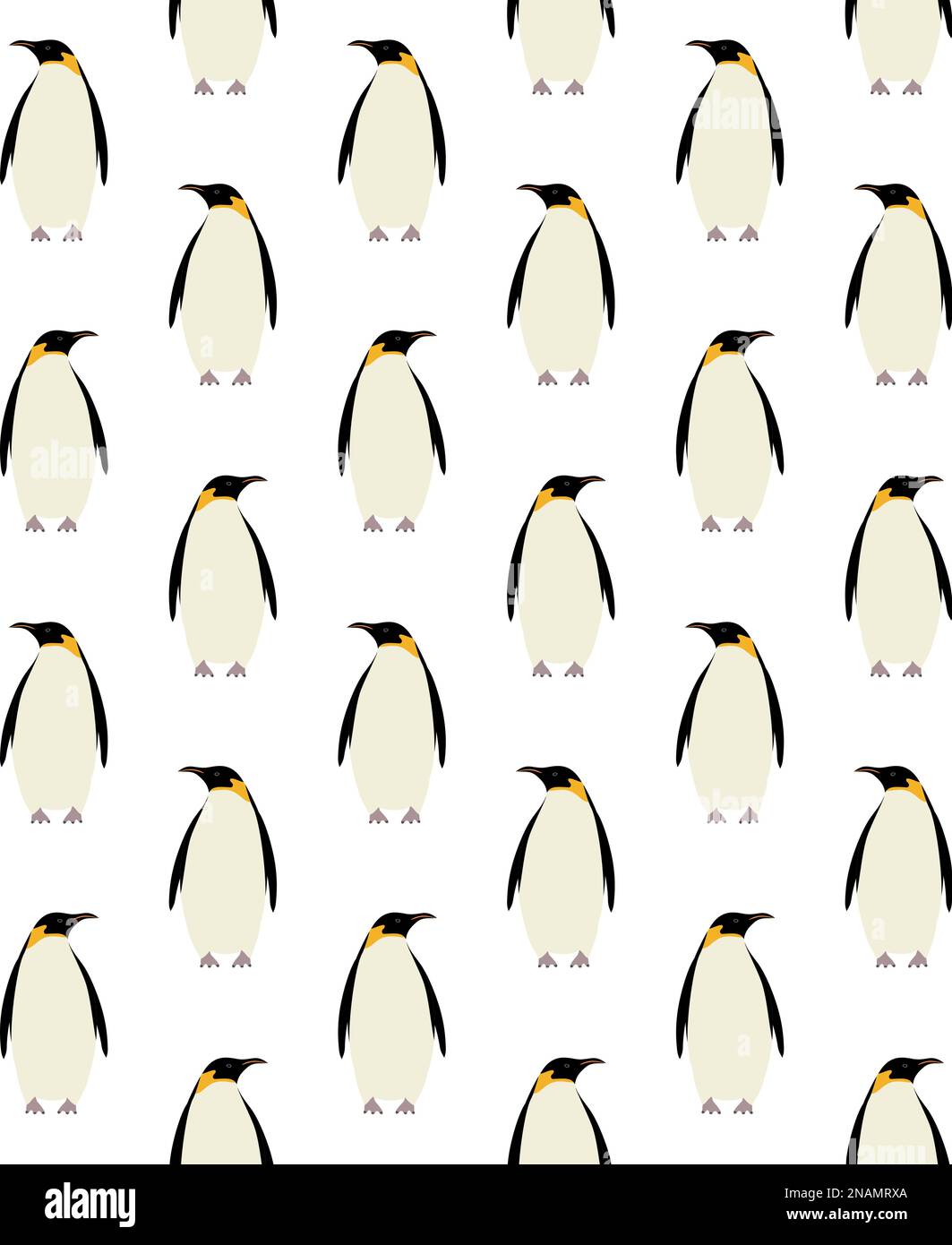 Vector seamless pattern of emperor penguin Stock Vector Image & Art - Alamy