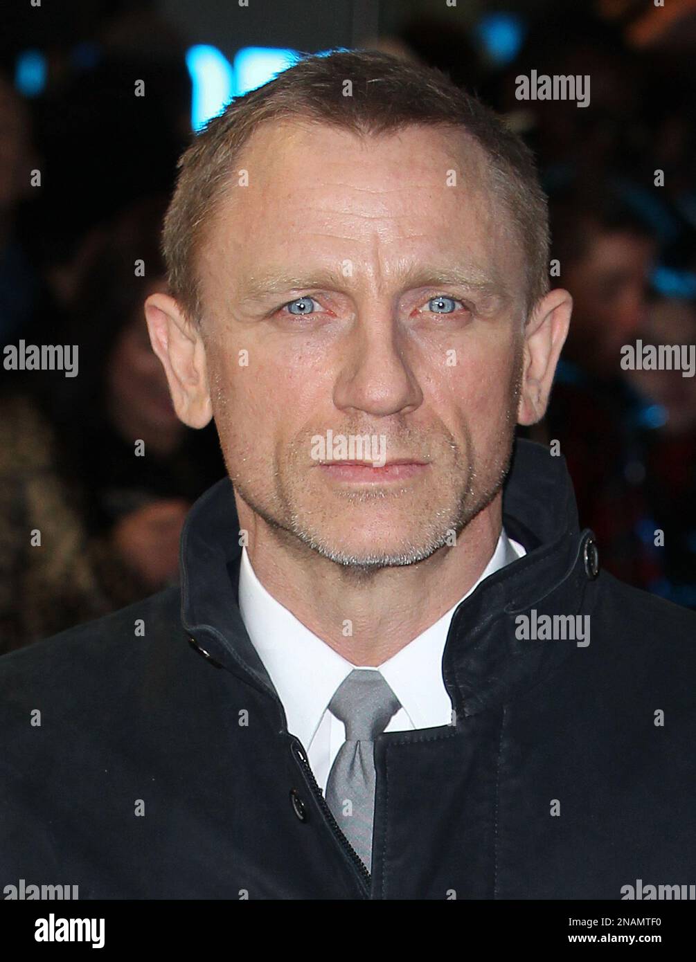 British actor Daniel Craig who plays Mikael Blomkvist, arrives for the ...