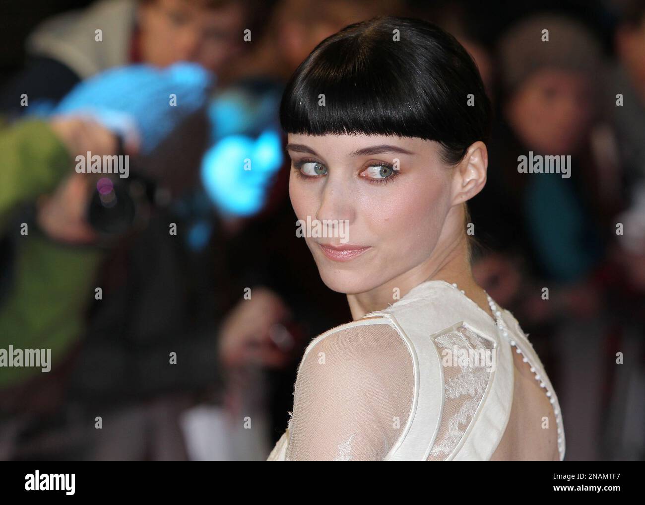 U.S actress Rooney Mara, who plays Lisbeth Salander, arrives for the ...