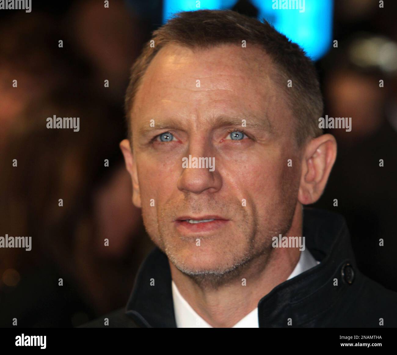 British actor Daniel Craig who plays Mikael Blomkvist, arrives for the ...