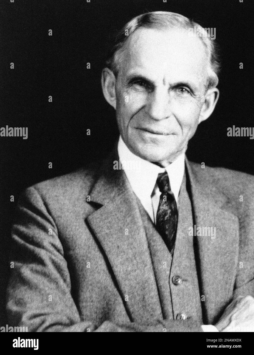 Henry Ford, Sr. in 1940 when Mr. Ford was 77. (AP Photo Stock Photo - Alamy