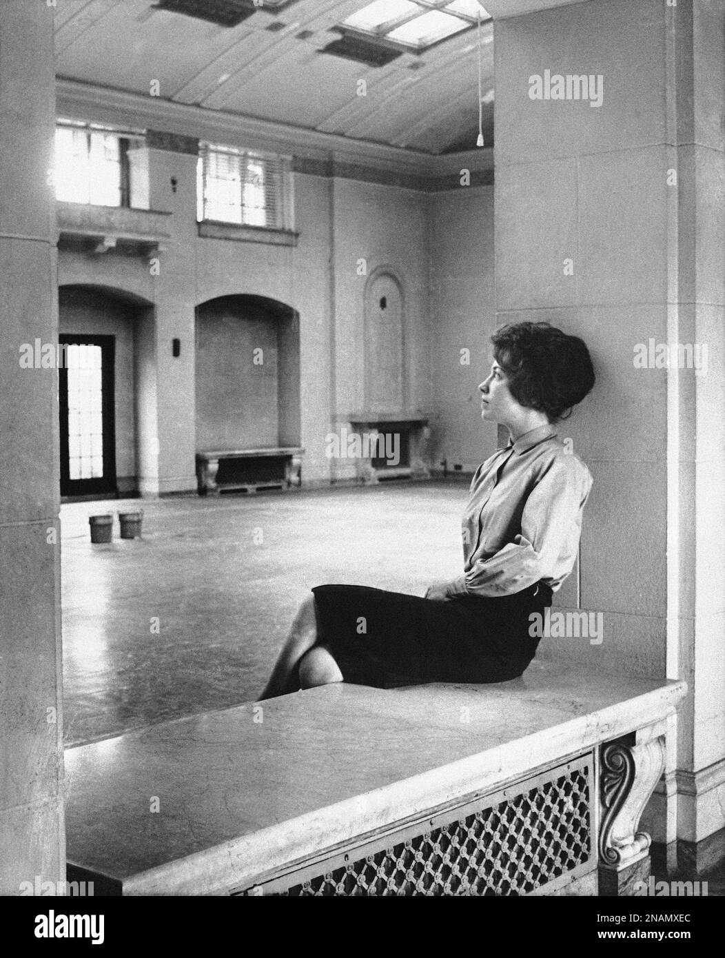 The natatorium in “Fair Lane,” the home of the late Henry Ford at ...