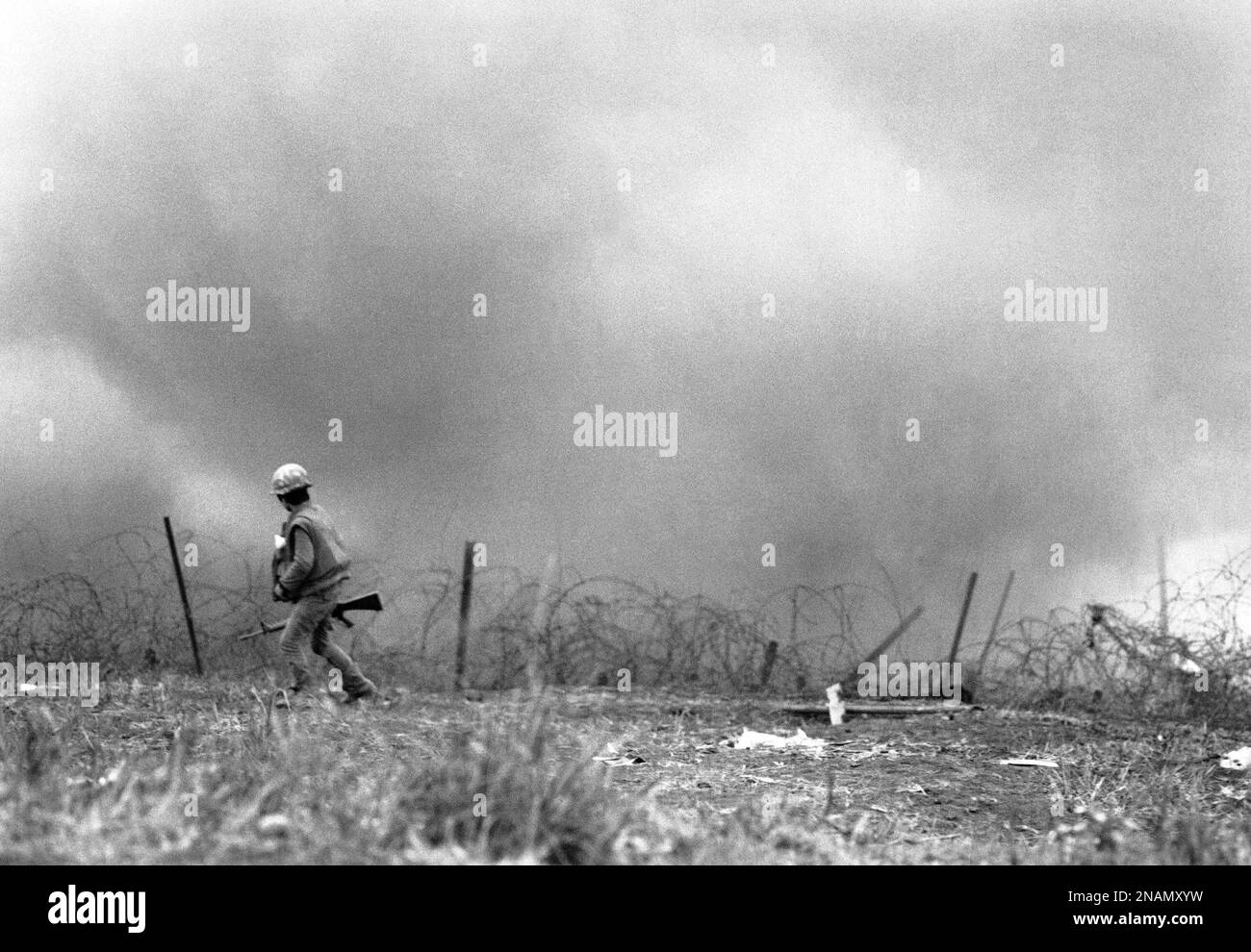 During the Vietnam War in Khe Sanh, Vietnam in March-April 1968. (AP ...