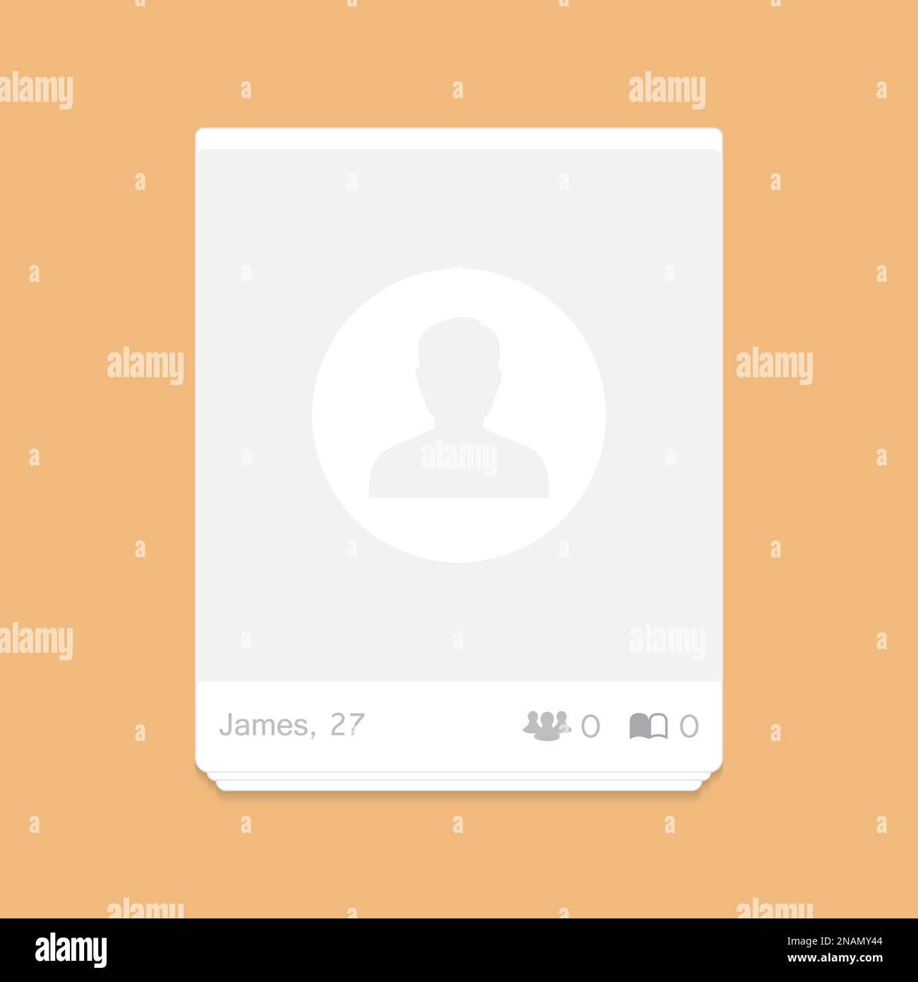 Social network post. Frame for your photo. Vector illustration Stock ...