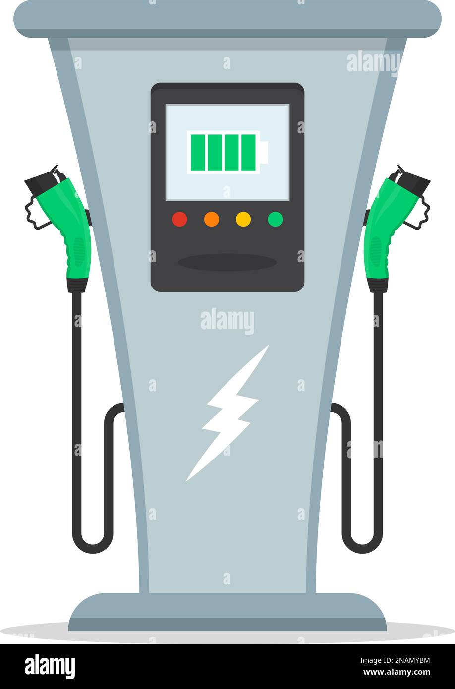 Electrical vehicle charging point Stock Vector Images - Alamy