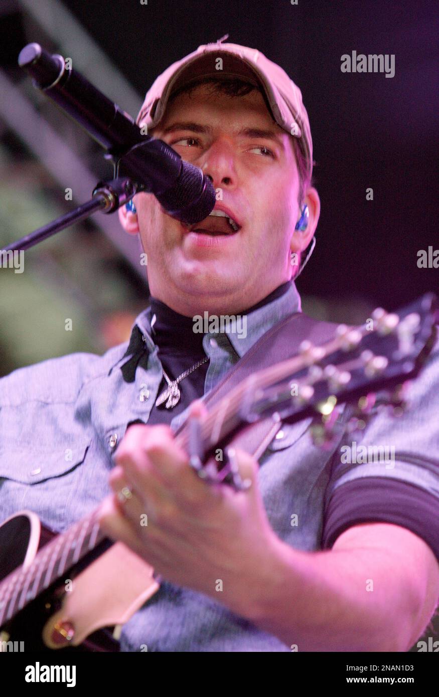 Country music artist Rodney Atkins performs a special concert to honor ...
