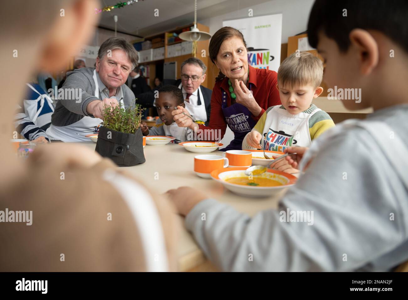 Stuttgart, Germany. 13th Feb, 2023. Manne Lucha (Bündnis 90/Die Grünen ...