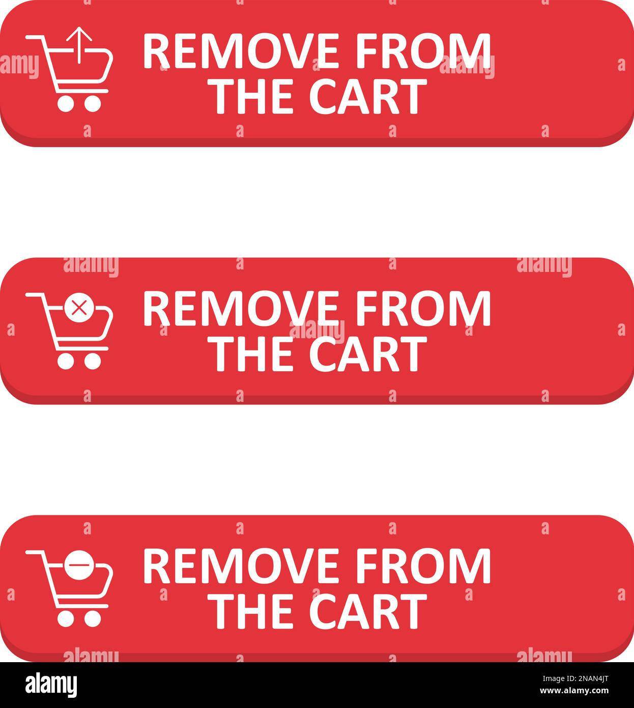 Remove button vector vectors hi-res stock photography and images - Alamy