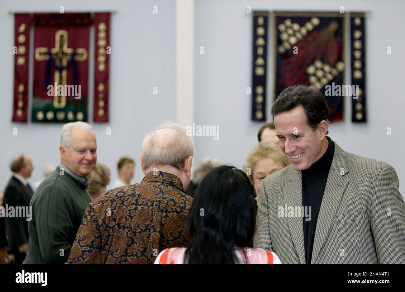 Republican presidential hopeful, former Pennsylvania Senator Rick ...