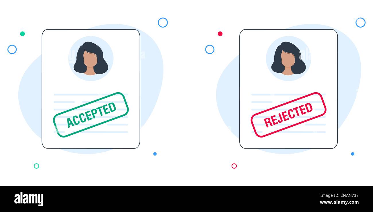 Cv resume woman icon Cut Out Stock Images & Pictures - Alamy