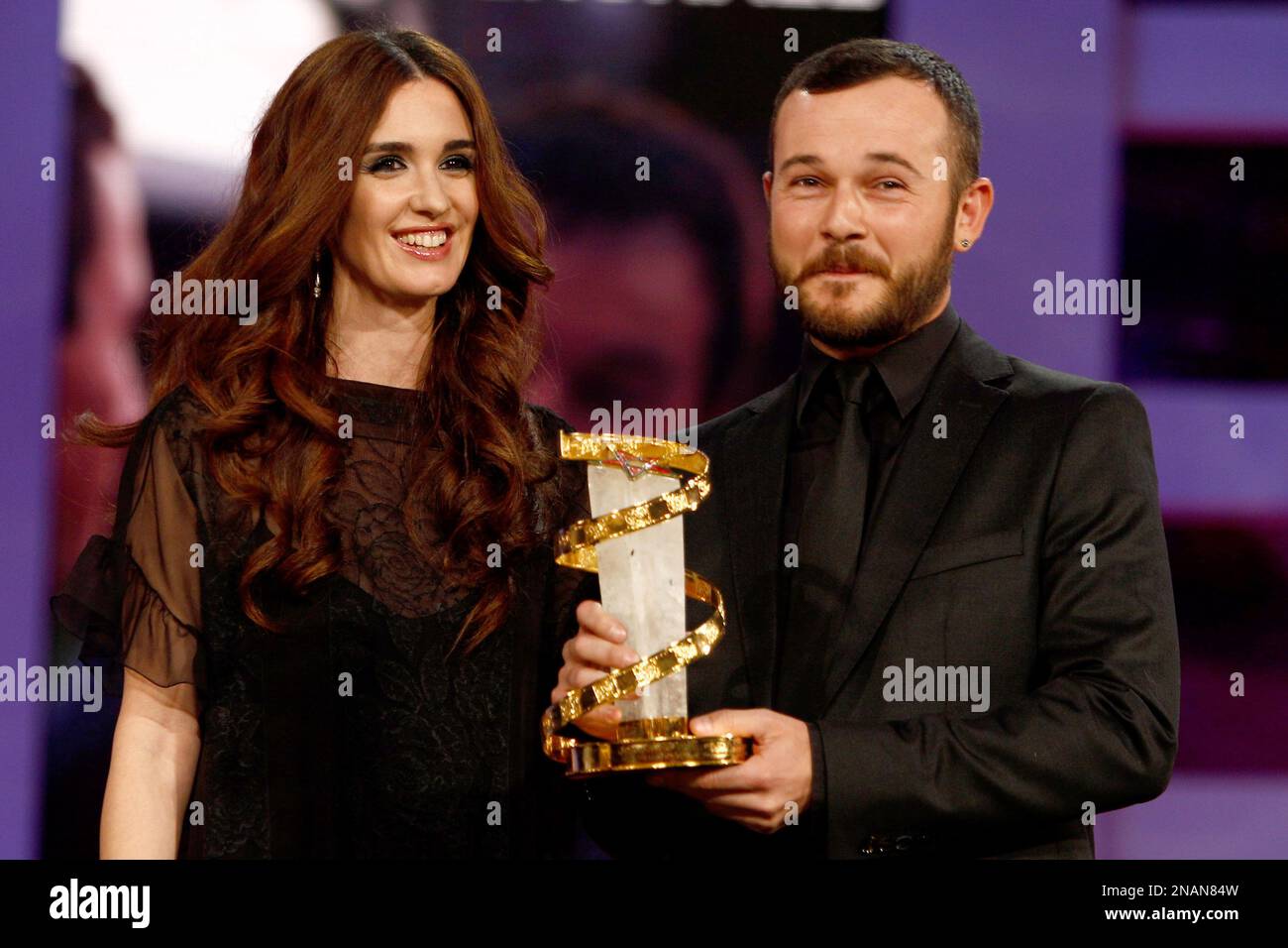 Australian actor Daniel Henshall poses after receiving his "Best Actor ...