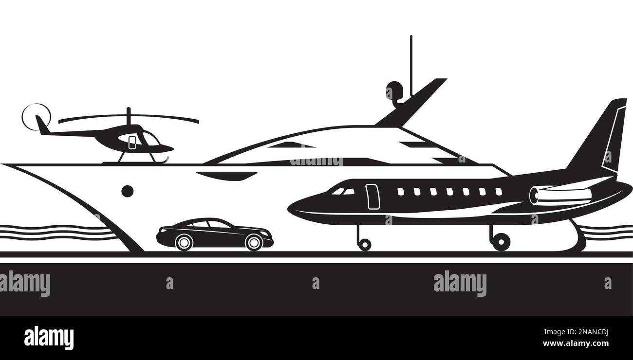 Luxury lifestyle vehicles - vector illustration Stock Vector Image ...