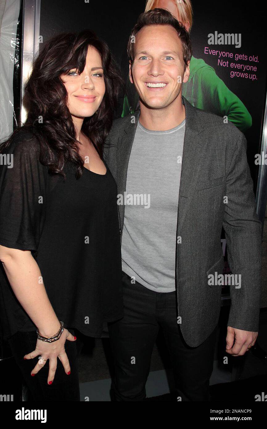 In this Dec. 8, 2011 photo, Patrick Wilson, right, and his wife Dagmara ...