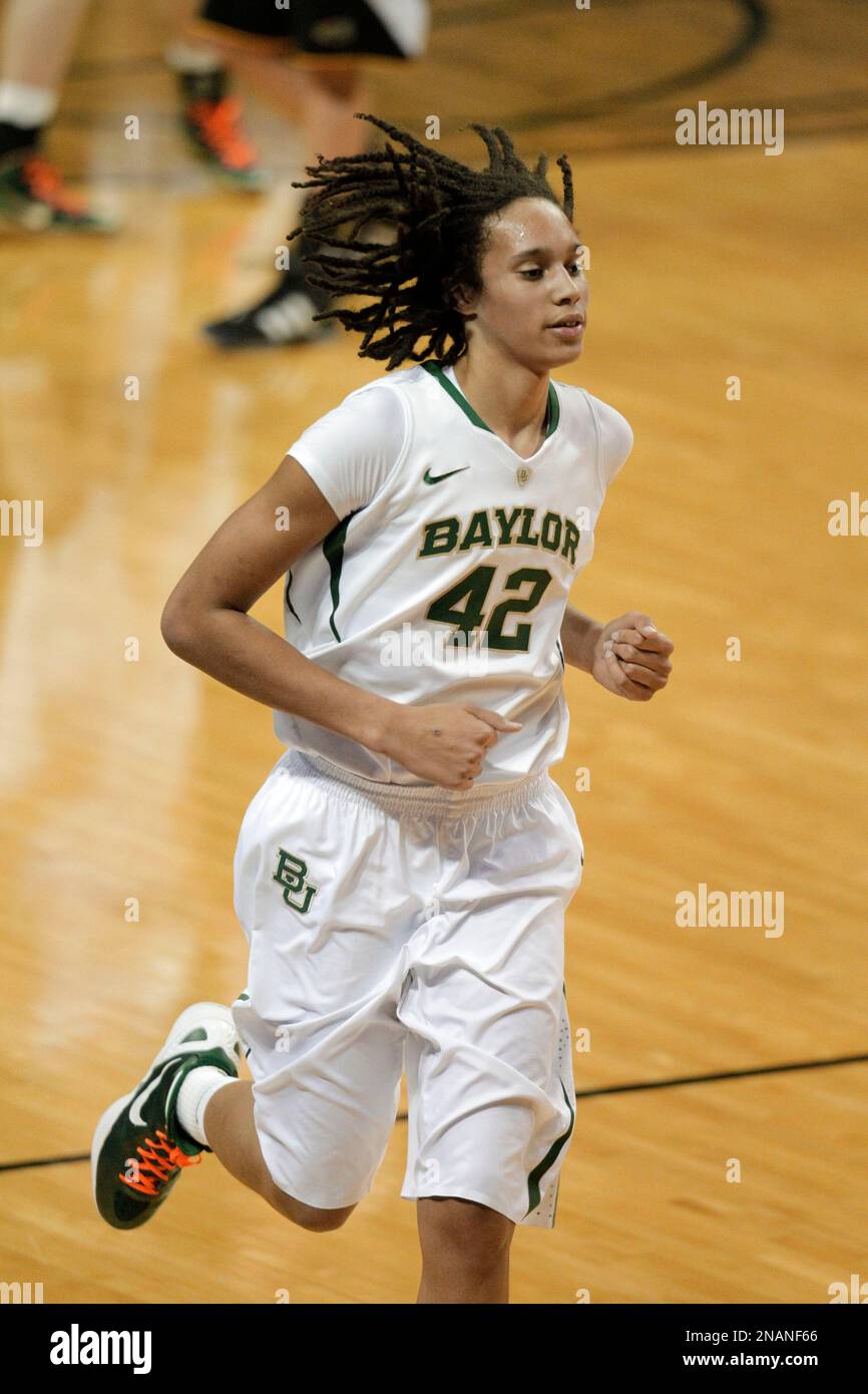Baylor center Brittney Griner (42) during an NCAA college basketball ...
