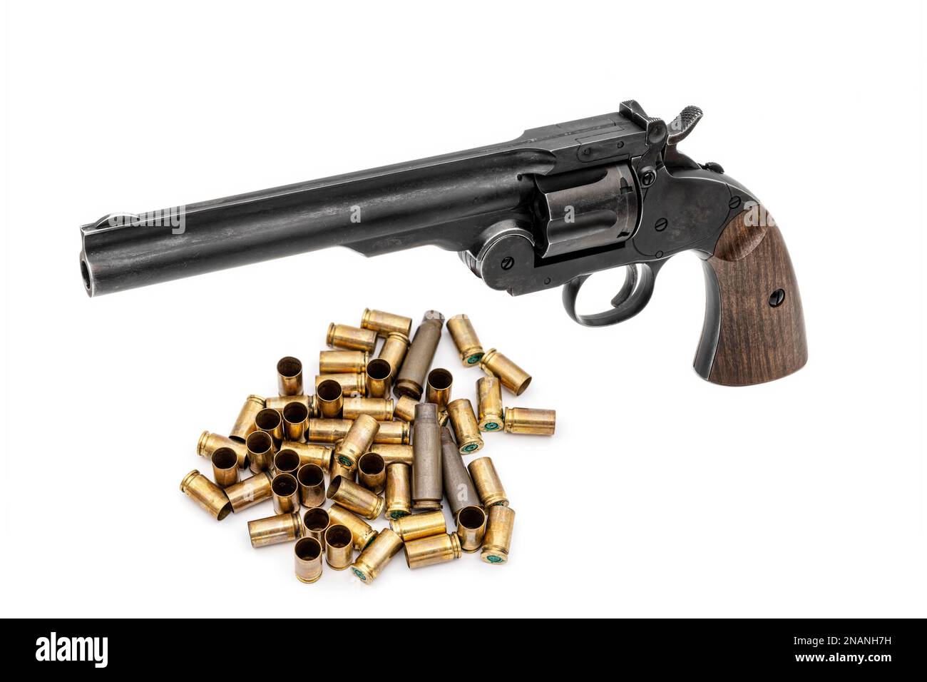 Pneumatic pistol revolver for sports and entertainment with bullet ...