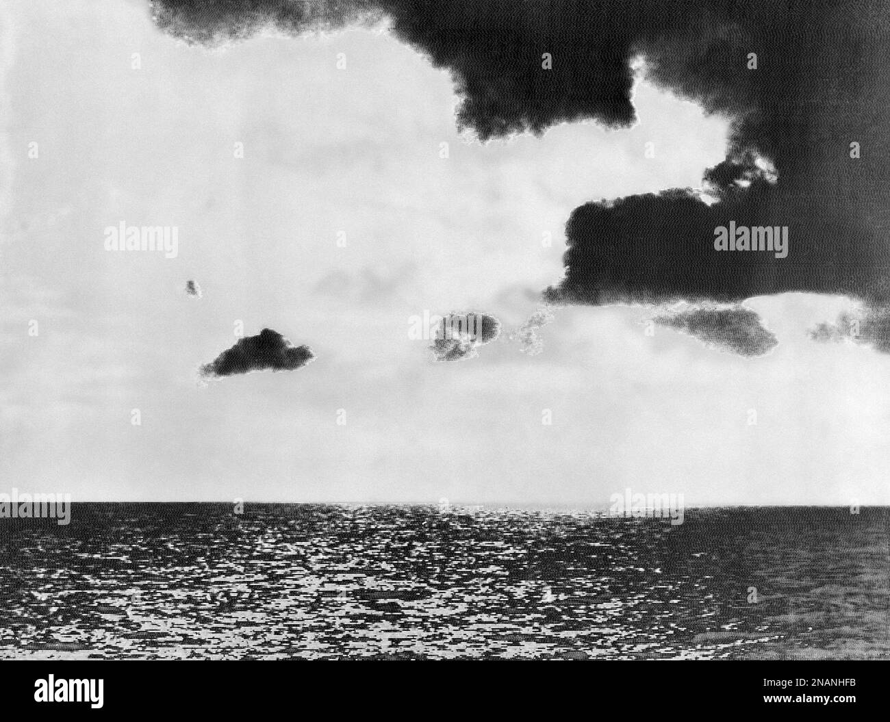 This photo, taken 15 seconds after the first U.S. airborne H-bomb was ...