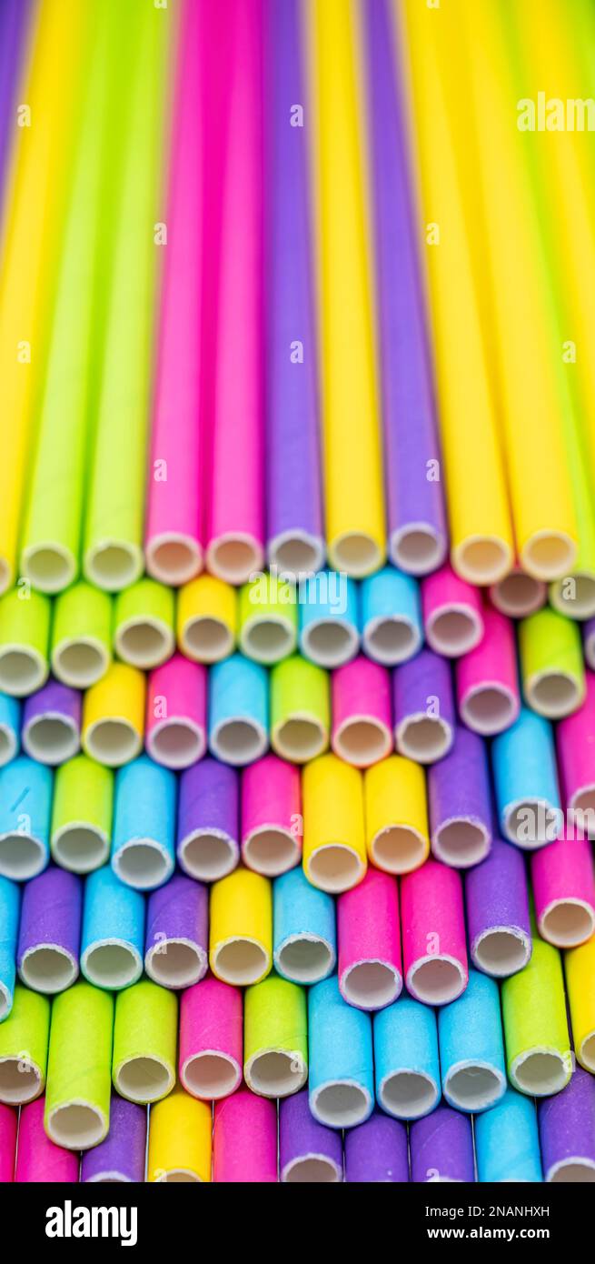 Striped straw colours hi-res stock photography and images - Alamy