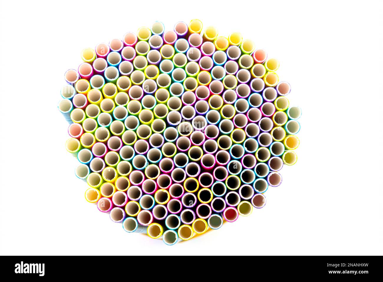 Striped straw colours hi-res stock photography and images - Alamy