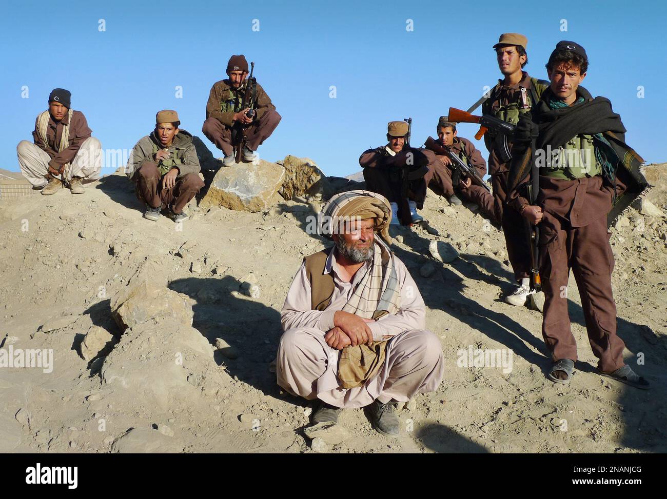 In this Thursday, Dec. 1, 2011 photo, members of the Afghan Local ...