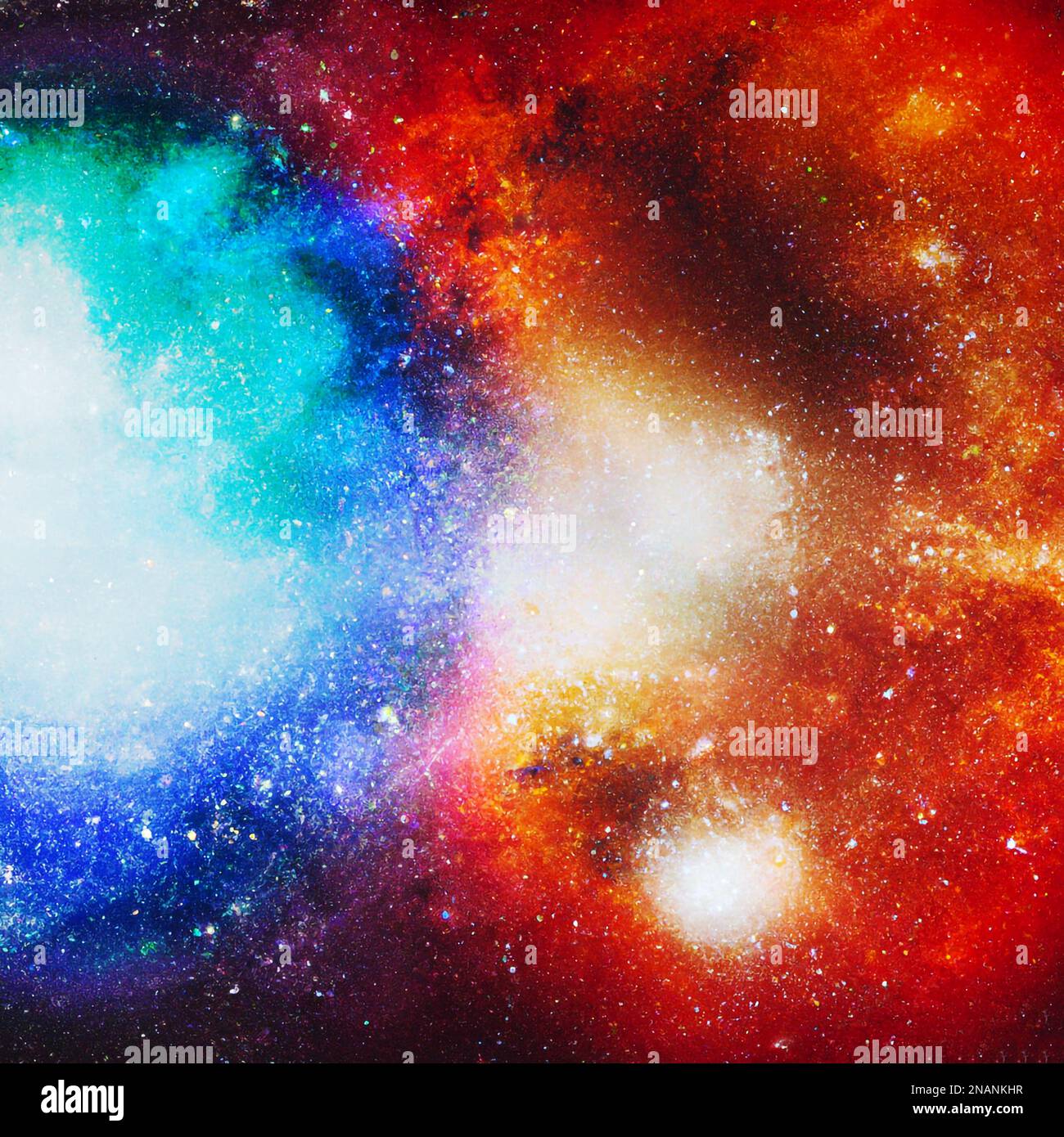 Abstract astral cosmic, nebula galaxy background – Digital Illustration ...