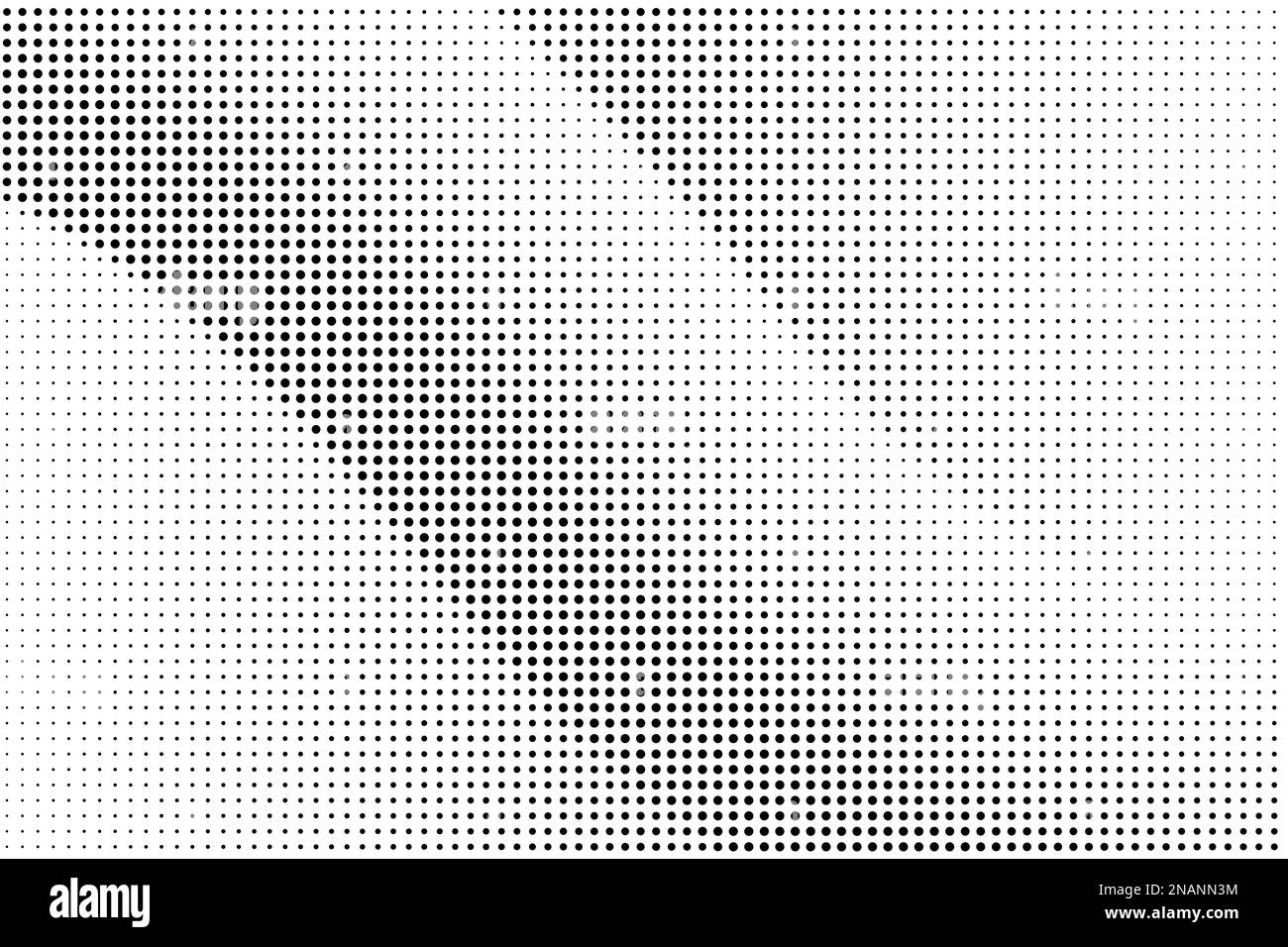 Abstract halftone optical dotted background. Modern grunge pattern with ...