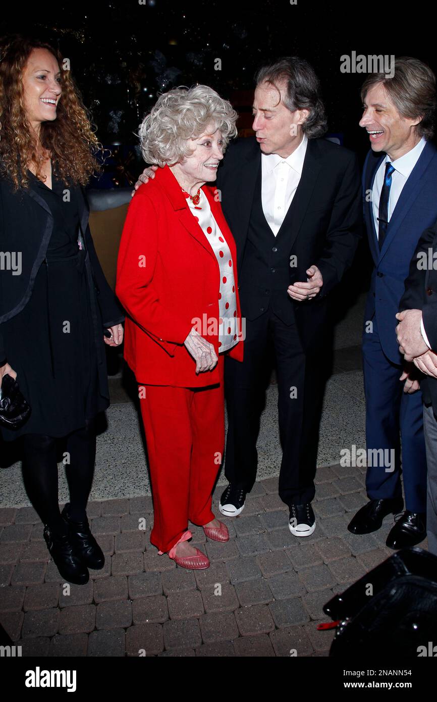 Joyce Lapinsky, Phyllis Diller, Richard Lewis, and director Gregg ...