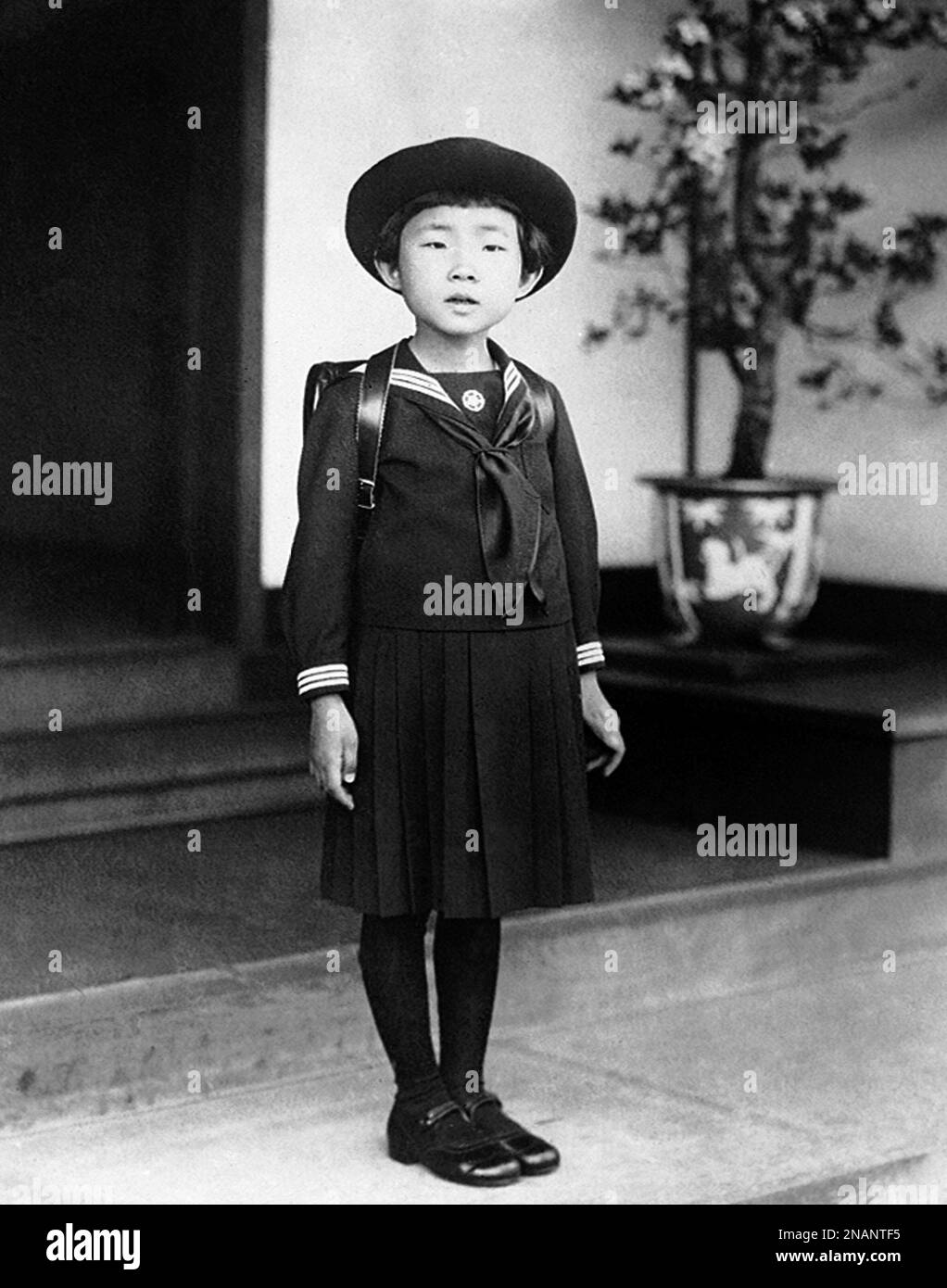 Imperial Highness Princess Yori, six-year-old daughter of the Emperor ...