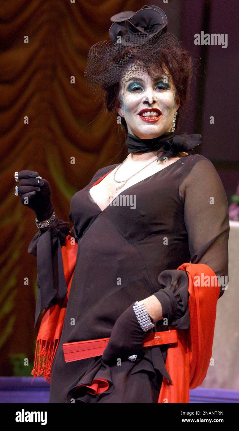 Ruby Wax plays the 'Grand High Witch' during a photocall for the new ...