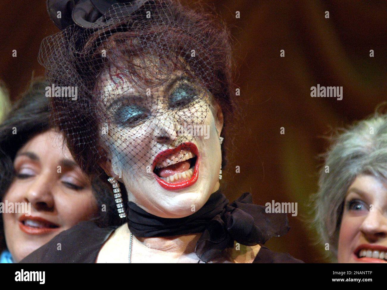 Ruby Wax plays the 'Grand High Witch' during a photocall for the new ...