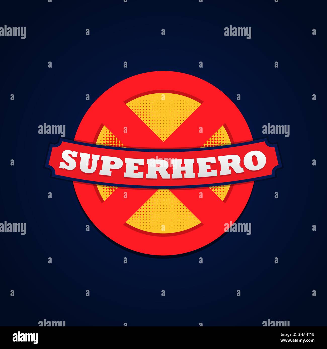 Superhero Logo Background